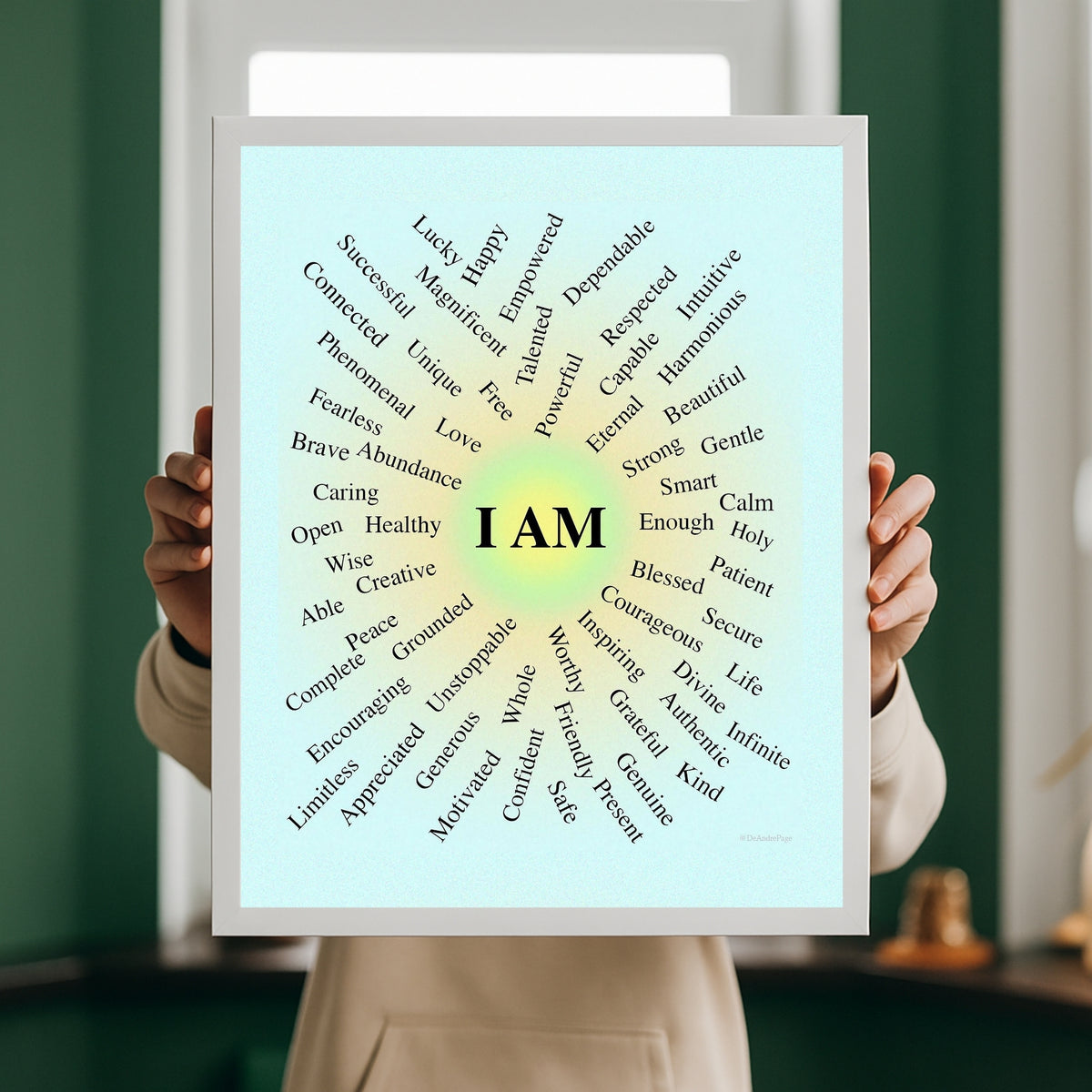 'I AM' Fine Art Print – Symbolic Magic