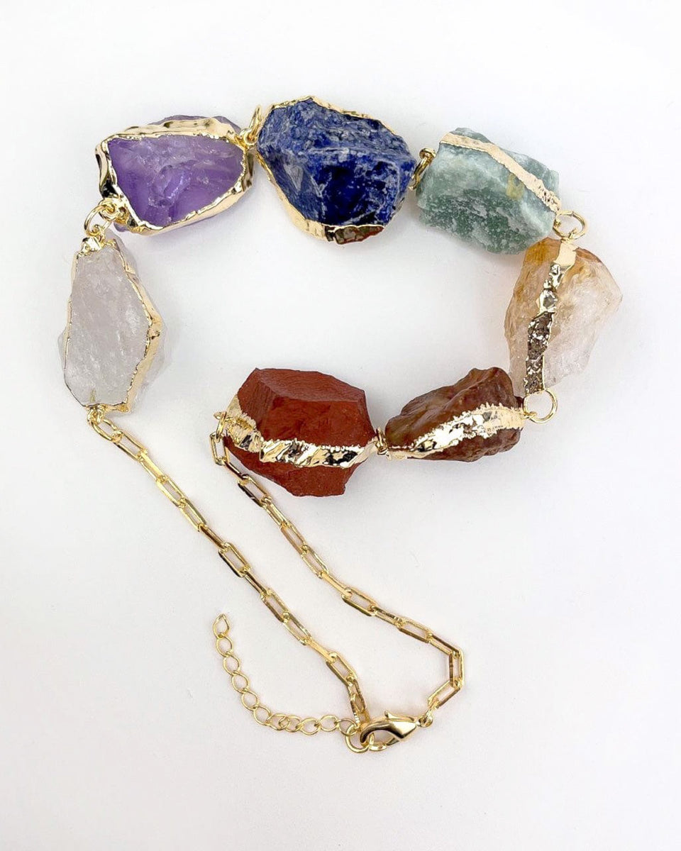 7 Chakra Choker Necklace – Symbolic Magic