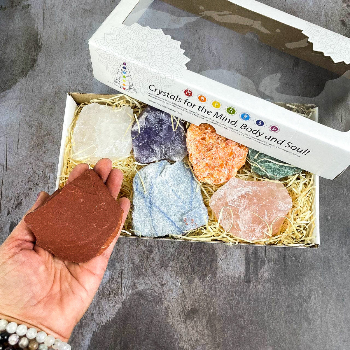 7 Chakra Crystal Box – Symbolic Magic